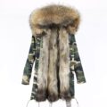 Fox Fur Camo Parka - www.valentinaluxe.com